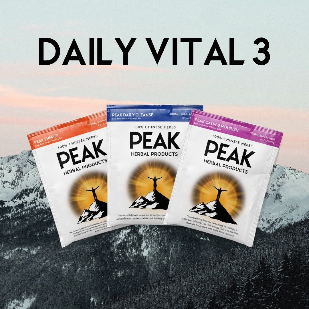 The Daily Vital 3 - 60 Capsules of Each – Peak Herbal Products